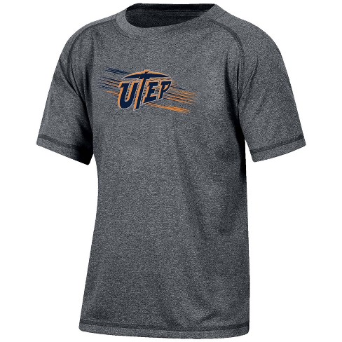 Ncaa Utep Miners Boys' Gray Poly T-shirt : Target
