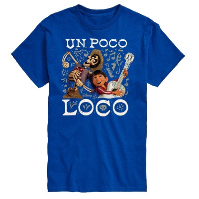 Men's Coco Un Poco Loco Short Sleeve Graphic T-shirt - Royal Blue ...