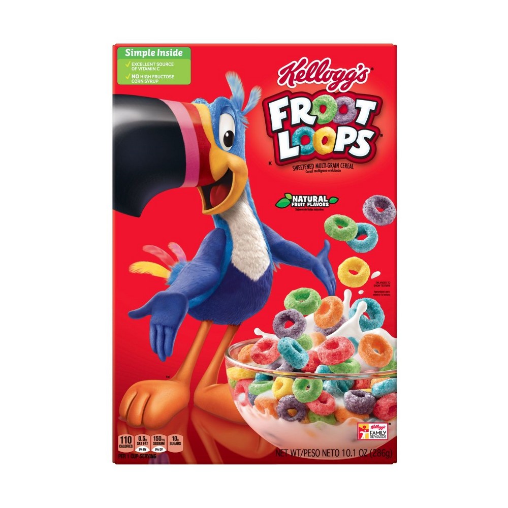 UPC 038000198861 - Froot Loops Breakfast Cereal - 10.1oz - Kellogg's ...