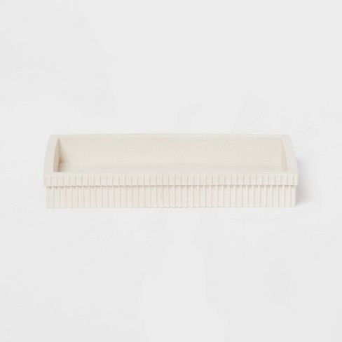 Ribbed Bath Tray White - Room Essentials™ : Target
