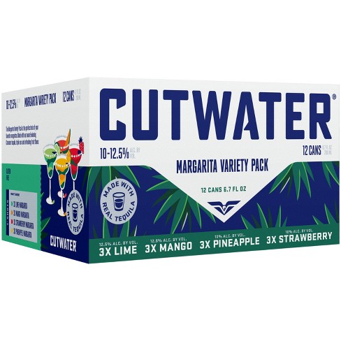 Cutwater Margarita Variety Pack - 12pk/200ml Cans : Target
