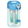 Venus Extra Smooth Sensitive Women's Disposable Razors - 2ct : Target