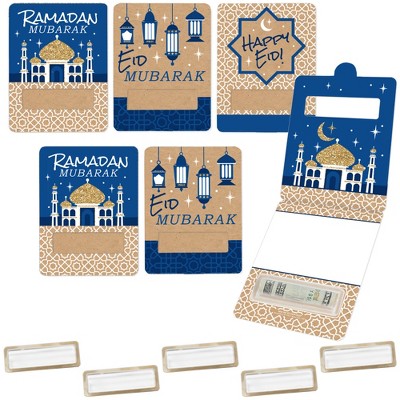 Big Dot Of Happiness Ramadan - Diy Assorted Eid Mubarak Cash Holder ...