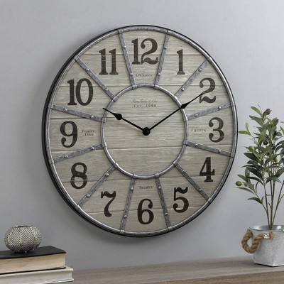 Silver : Wall Clocks : Target