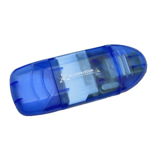 Blueproton Usb 2.0 Mini Single Slot Memory Card Reader Writer (blue ...
