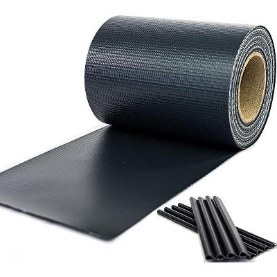 Smartpeas 40 M Long And 0.19 Cm Pvc Garden Privacy Fencing Strips, Gray ...