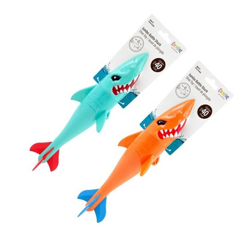 Coconut Outdoor Jumbo Battle Shark Dive Toys - 2-pack (1 Orange, 1 ...