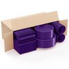 Crown Display 350 Piece Purple Color Disposable Plastic Dinnerware Party Set- Serves 50 : Target