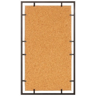 24" X 36" Holbrook Pinboard Style-1 Gold - Kate & Laurel All Things ...