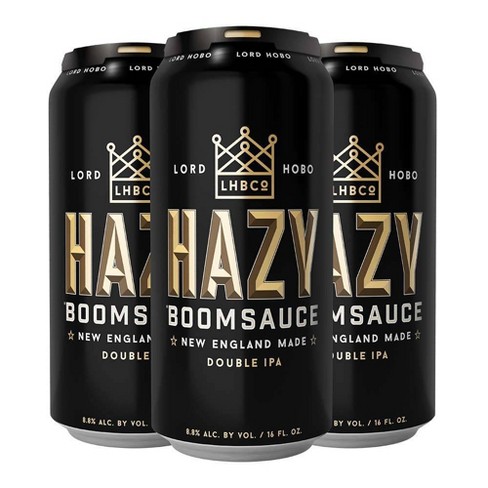 Lord Hobo Boom Sauce Double Ipa Beer - 4pk/16 Fl Oz Cans : Target