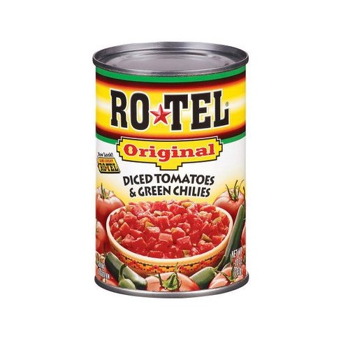 Rotel® Original Diced Tomatoes & Green Chilies 10oz : Target