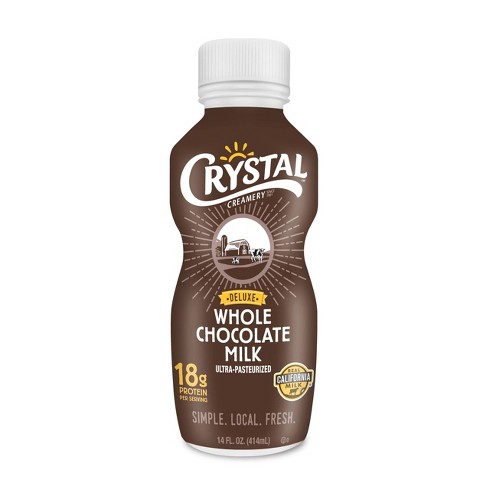 Crystal Cool Cow Whole Vitamin D Chocolate Milk - 14 Fl Oz : Target