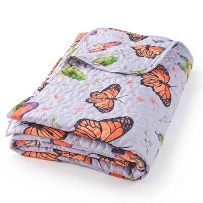 The Lakeside Collection Novelty Spring-themed Quilt Sets - Butterflies ...