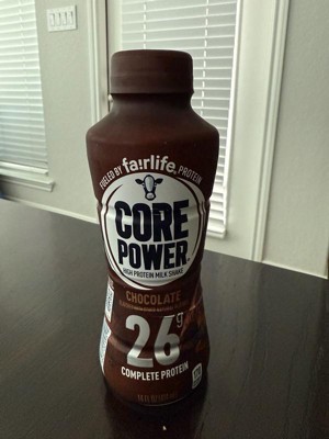 Core Power Chocolate 26G Protein Shake - 14 fl oz Bottle : Target