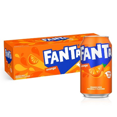 Fanta Orange Soda - 12pk/12 Fl Oz Cans : Target