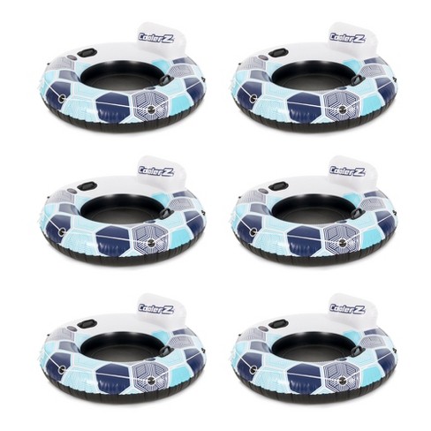 Bestway 15496 Coolerz Rapid Rider Inflatable River Lake Pool Inner Tube ...