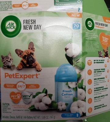 Air Wick Freshmatic Pet Air Freshener Starter Kit - Linen - 5.89oz/2pk ...