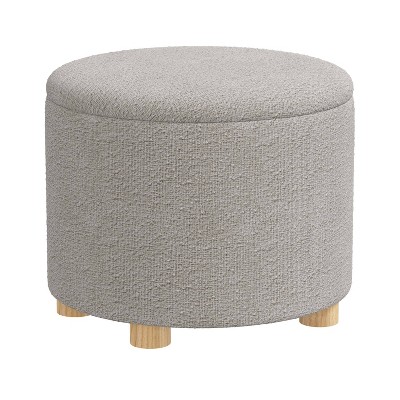 Essex Single Storage Ottoman Caramel Faux Leather - Threshold ...