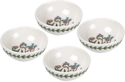 Portmeirion Botanic Garden Small Low Bowls, Set Of 4 - Forget-me Not ...