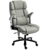 HOMCOM Big and Tall Office Chair with Airbag Lumbar Support, Pet ...