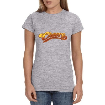 Cheers Womens' Tv Show '80s '90s Logo Icon Funny Bar Crewneck T-shirt ...