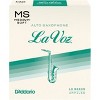 La Voz Alto Saxophone Reeds Medium Soft Box Of 10 : Target