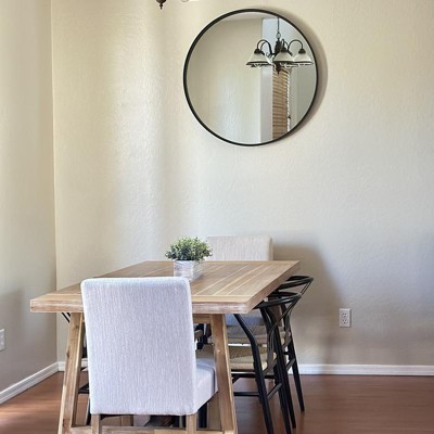 34" Round Decorative Wall Mirror - Threshold™ Designed With Studio ...