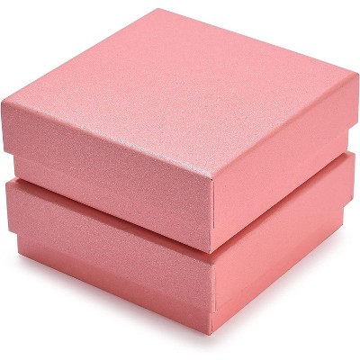 Dawhud Direct Small Jewelry Gift Boxes - Pink - 2 Pack : Target
