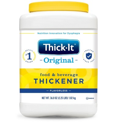 Thick-it Original Food & Beverage Thickener, Unflavored, 36 Oz, 1 Count ...