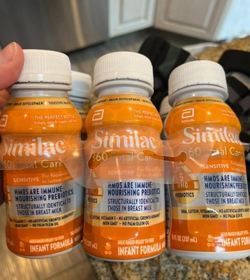 Similac 360 Total Care Sensitive Non-gmo Ready To Feed Infant Formula ...