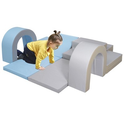 Climb And Crawl Activity Play Set - 5 Piece Soft Zone Climbing Blocks ...