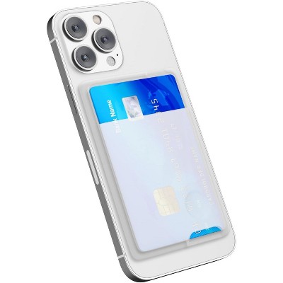 Entronix Silicone Card Holder For Apple/samsung/all Phones, Sticky ...