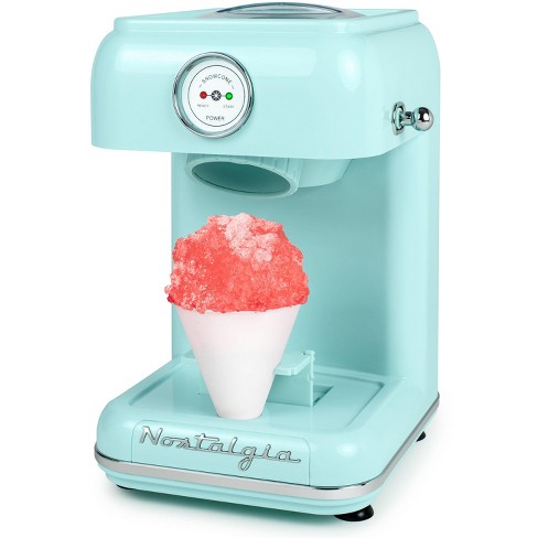 Nostalgia Clsc1aq Classic Retro Snow Cone Maker, Aqua : Target
