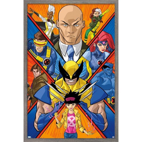 Trends International Marvel Comics The X-men - Iconic Framed Wall ...