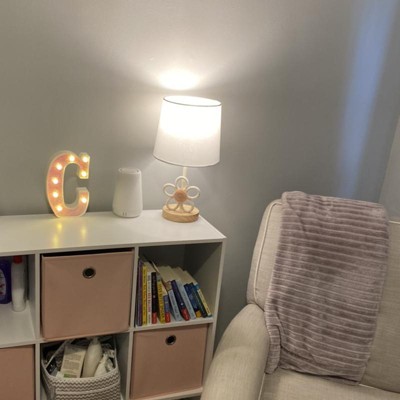 Novelty Flower Table Lamp - White/pink - Cloud Island™ : Target