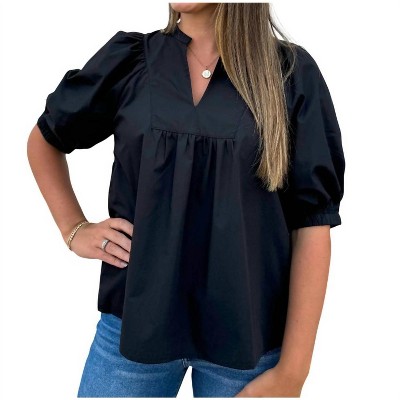 Women's Front Yoke Top - Joy Joy : Target