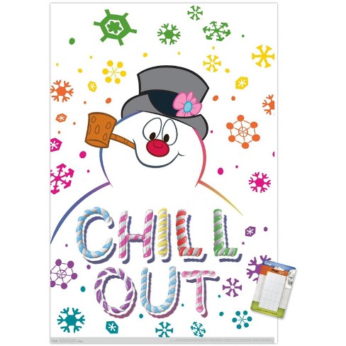 Trends International Frosty The Snowman - Chill Out Unframed Wall ...