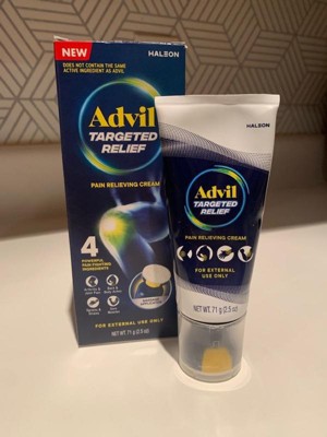Advil Targeted Relief Pain Relieving Cream With Massage Applicator - 2 ...