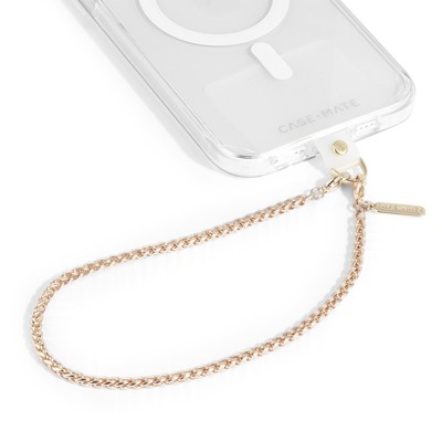 Case-mate Phone Strap Beaded Wristlet - Dainty Silver Chain : Target