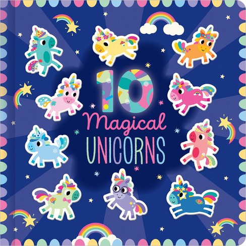 10 Magical Unicorns - By Cara Jenkins (board Book) : Target