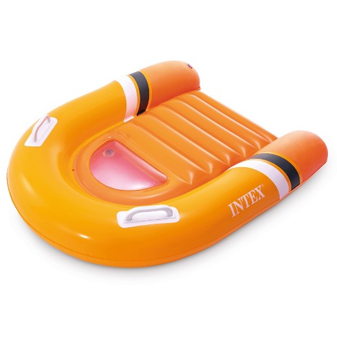 Intex 58154ep Surf Rider Inflatable Float 40" X 35" Orange : Target
