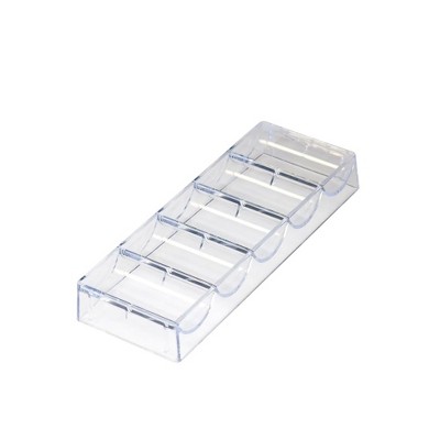 100ct Clear Acrylic Chip Rack : Target