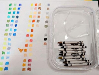 Crayola 120ct Crayon Set With Crayon Sharpener: Multicolor, Non-toxic ...