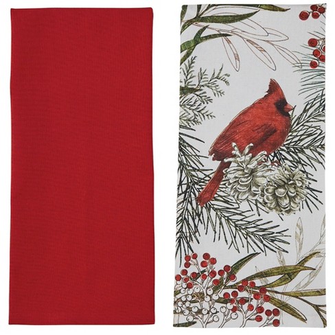 Park Designs Cardinals Dishtowel Set Of 2 : Target