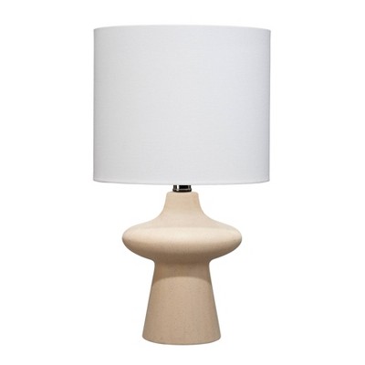 Gleason Ceramic Table Lamp Beige - Splendor Home: Artisan Crafted ...