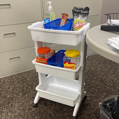3 Tier Utility Cart White - Brightroom™ : Target