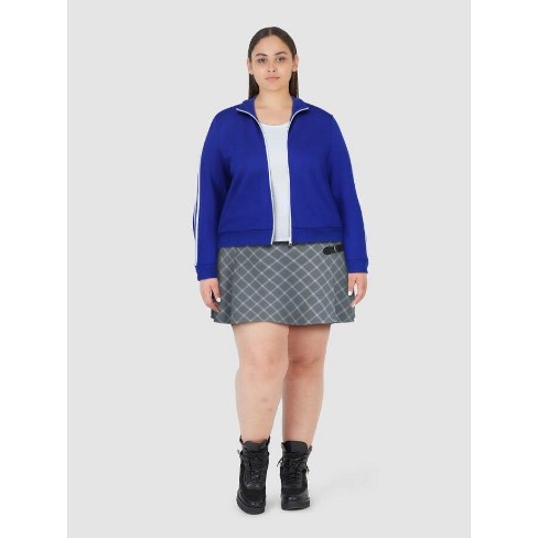 Women's Track Jacket - Wild Fable™ 4x Blue : Target