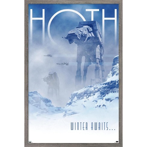 Trends International Star Wars: Hoth - Visit Hoth By Russell Walks 23 ...