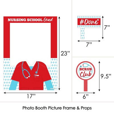 Big Dot Of Happiness Nurse Graduation - Medical Nursing Graduation ...