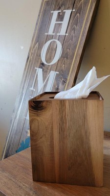 Wooden Tissue Box Holder - Hearth & Hand™ With Magnolia : Target